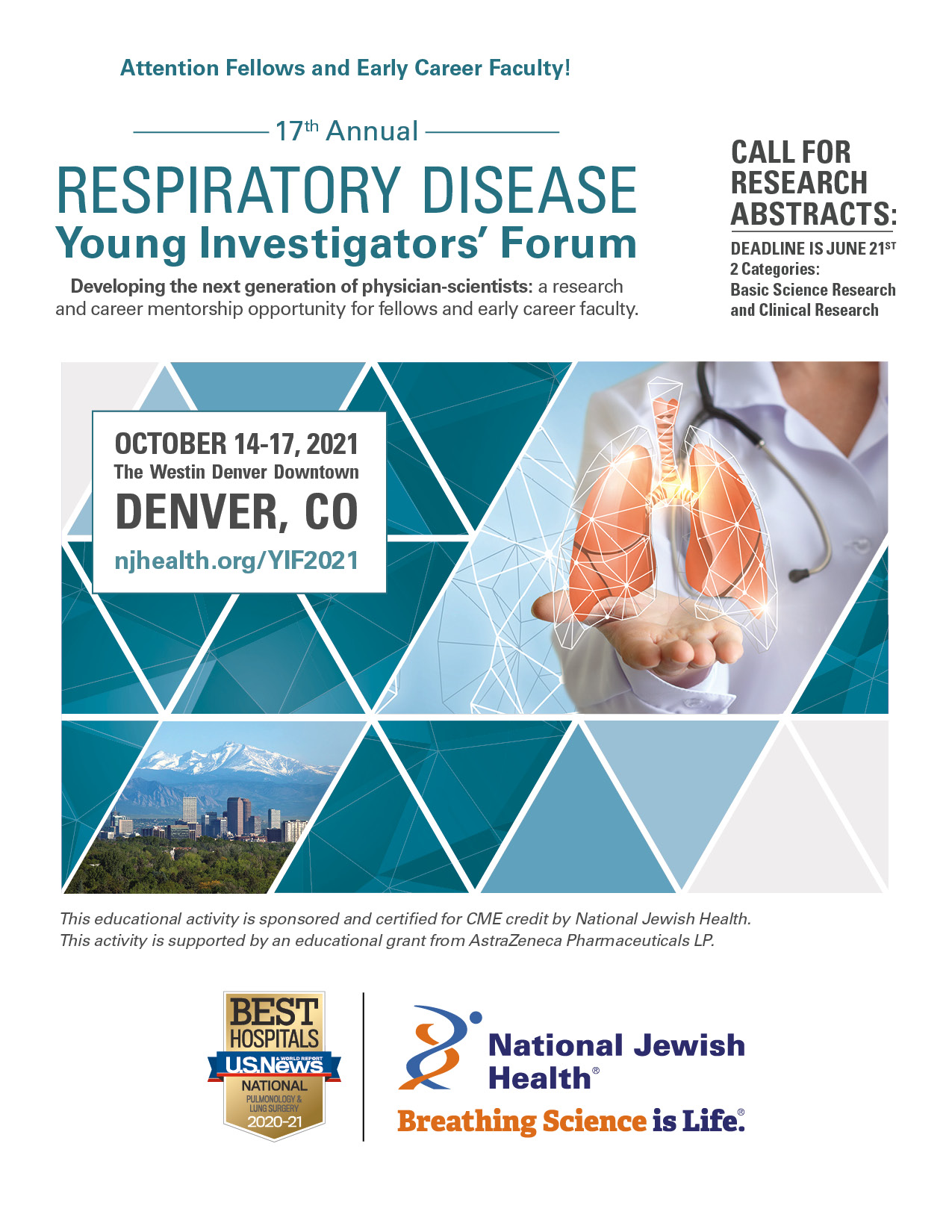 National Jewish Health 2021 Young Investigator's Forum
